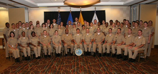 Graduates of Officer Basic Course 37